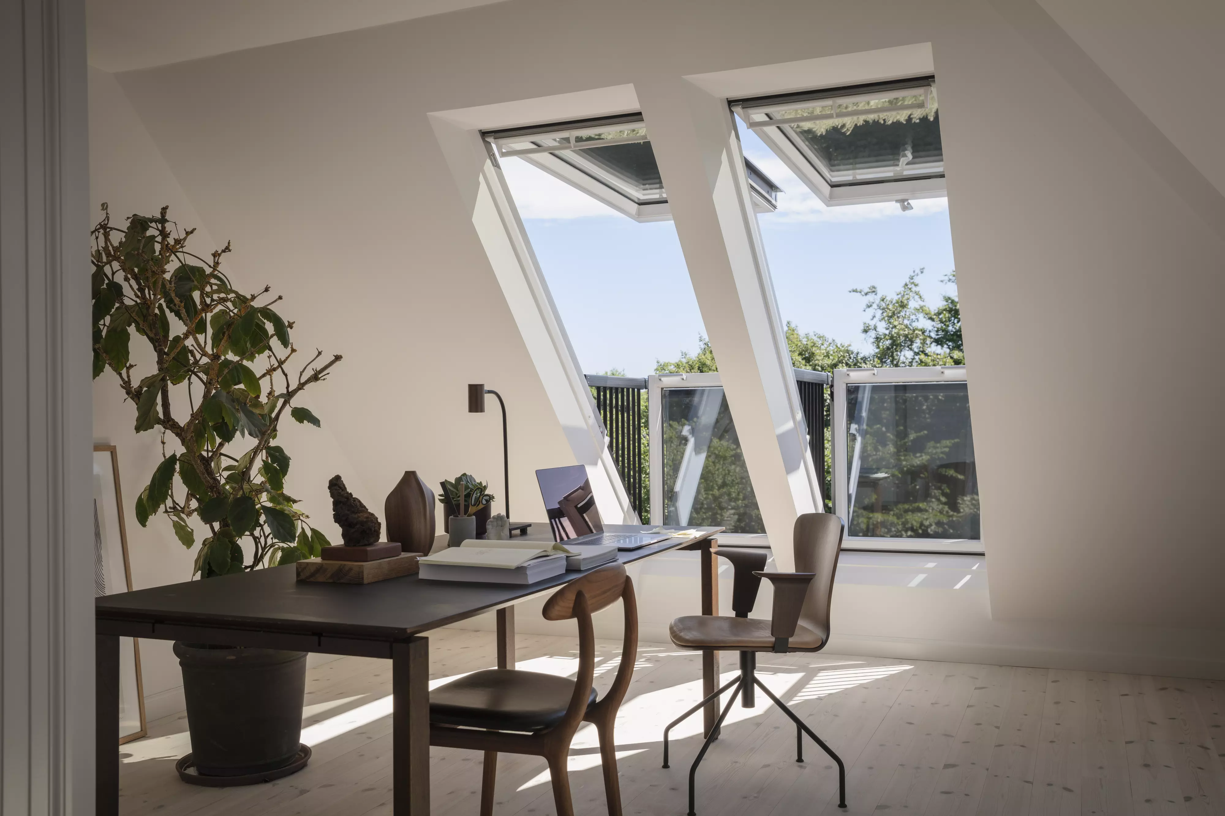 Dakvensters voor hellend dak - balkon en terras - balkonvenster