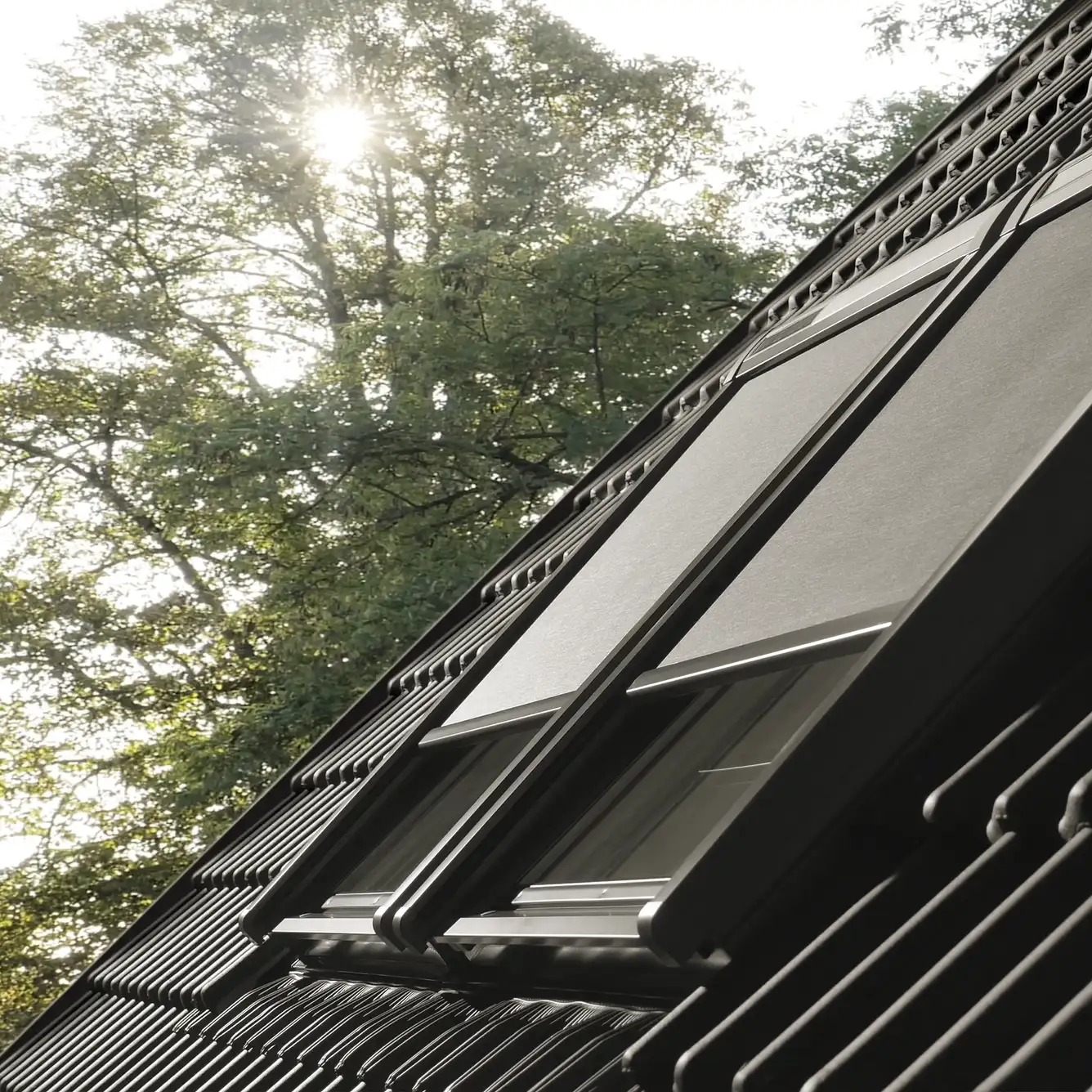 VELUX screen til VELUX takvinduer