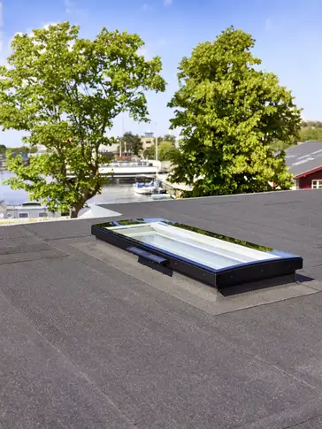 Flachdach-Fenster konvex | VELUX