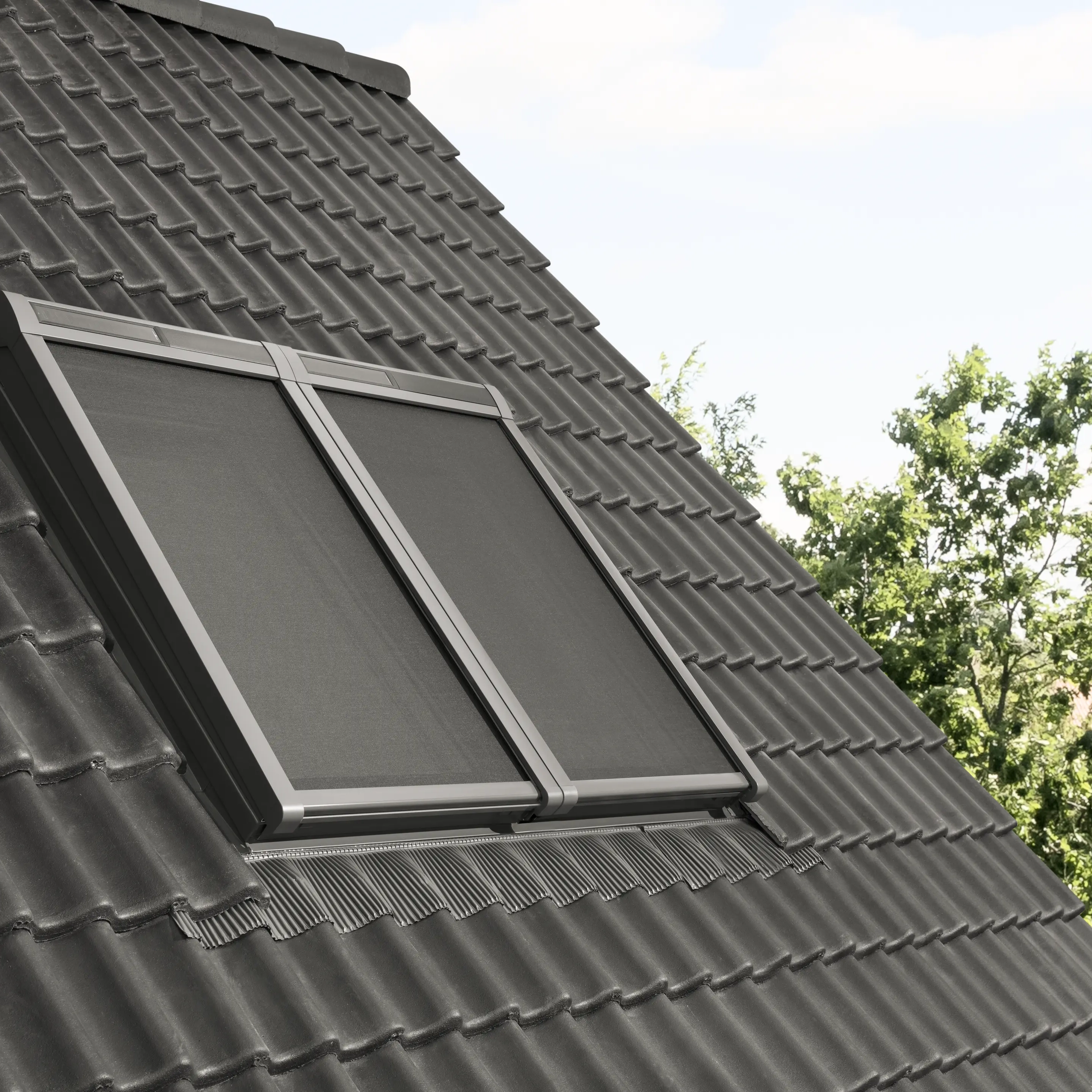 Sloped roof windows - 2in1roof window - Two windows, one frame